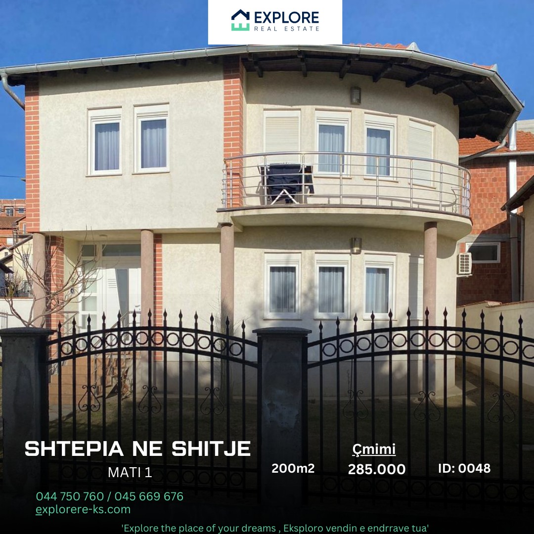 Shtëpia në shitje - Mati 1 - ooo houses